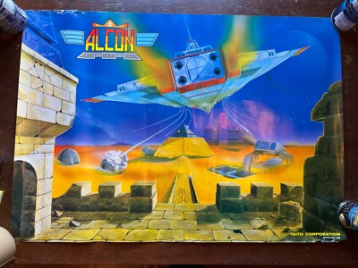 Taito ALCON arcade poster - 23 1/4" x 33" | eBay