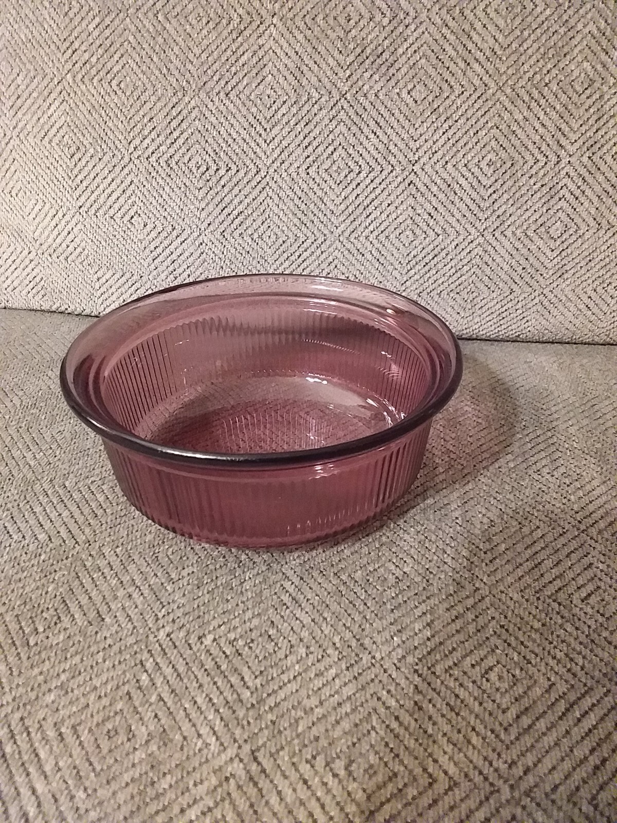 Corning C-16 B Cranberry Vision Ware 1 Pint Bowl 450 ML Vintage Cooking ...
