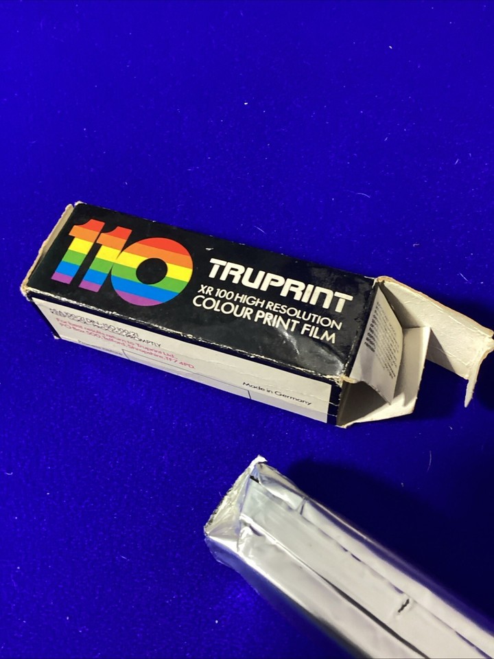 Truprint XR 100 110 High Resolution Colour Print Film expired vintage ...