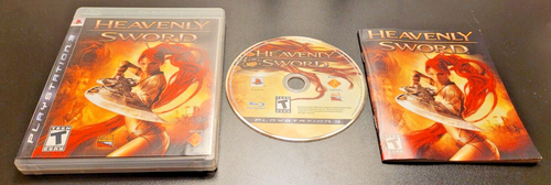 HEAVENLY SWORD Sony PlayStation 3 COMPLETE TESTED Manual Hack Slash PS3 ...
