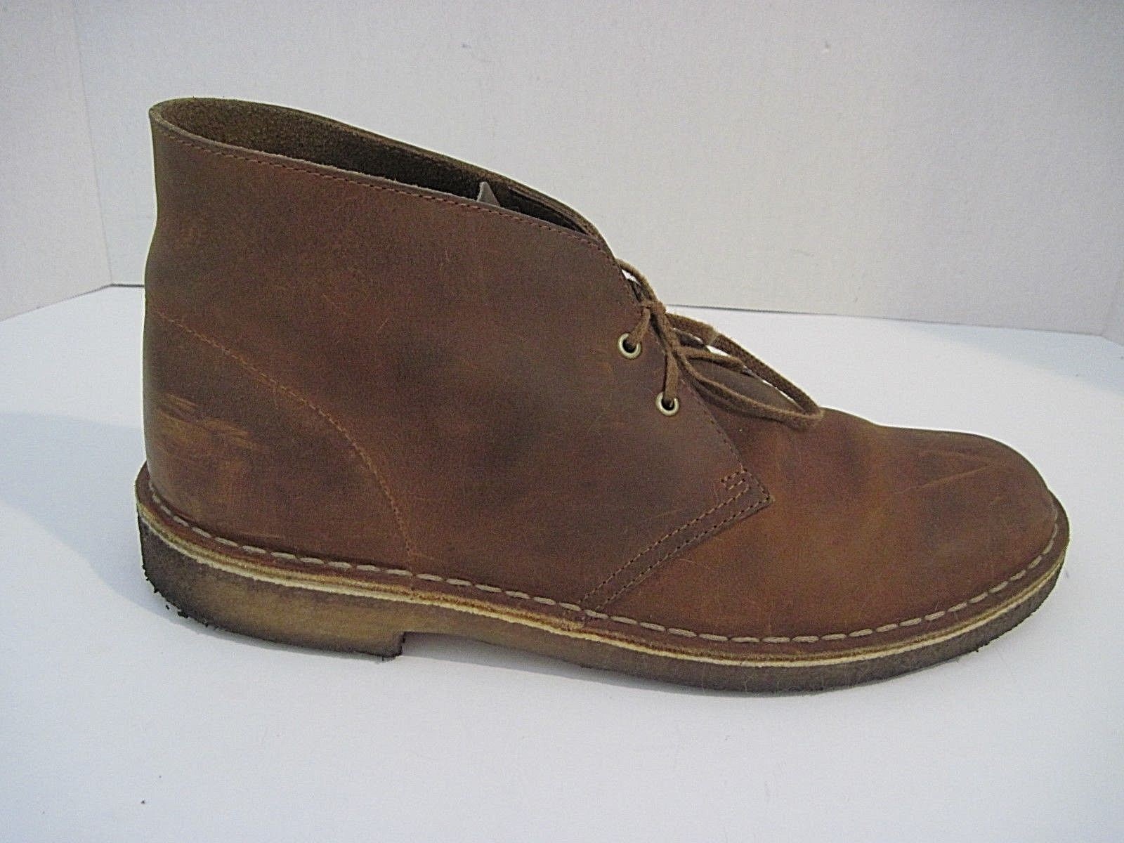Clarks Originals Desert Boots Mens Brown Leather Size 10M | eBay