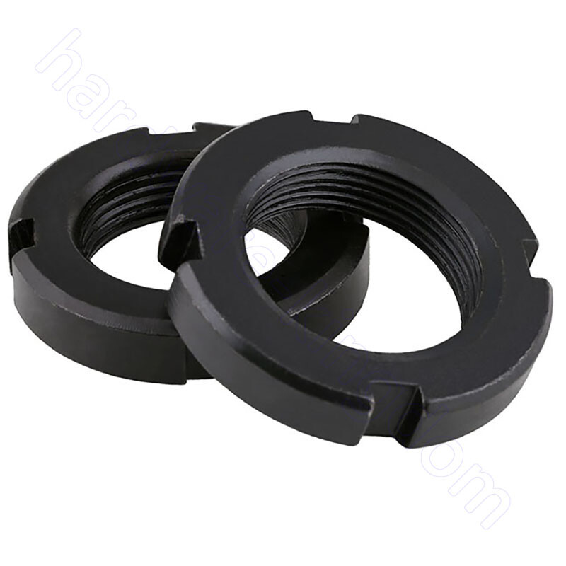 Round Locknut Slotted Nuts Retaining Castle Nut M10 M14 M16 M20 M22 M24 ...