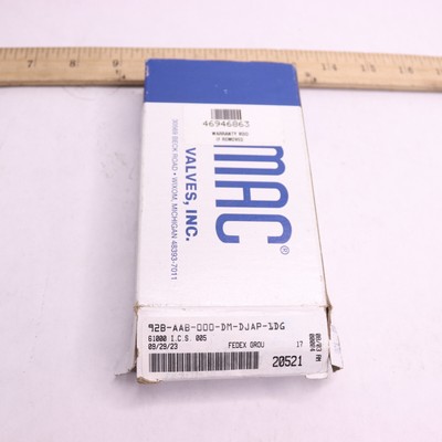 Pneumatic Valves - Mac Pneumatic Valves