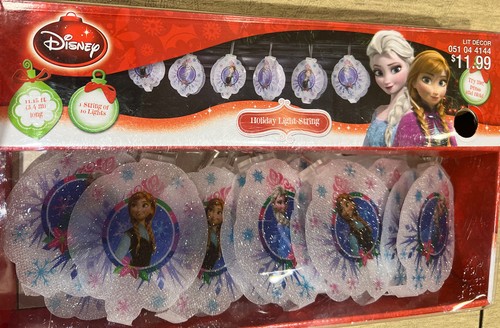 NEW Disney Frozen Elsa Anna Princess holiday / Party string light set ...