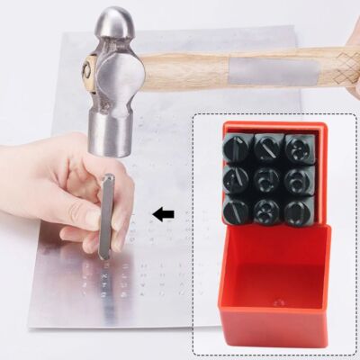 Automatic Tool Die Marker Metal Stamp Punches Alpha-numeric Punch ...