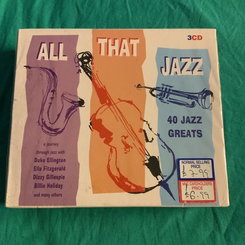 All That Jazz Various Artists 1997 CD NEW SEALED | eBay Australia