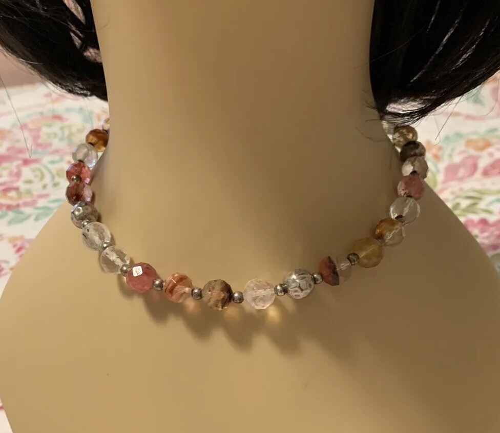 ️Avi Soffer Israel A.S. 925 Quartz Pink Clear Smoky … - Gem