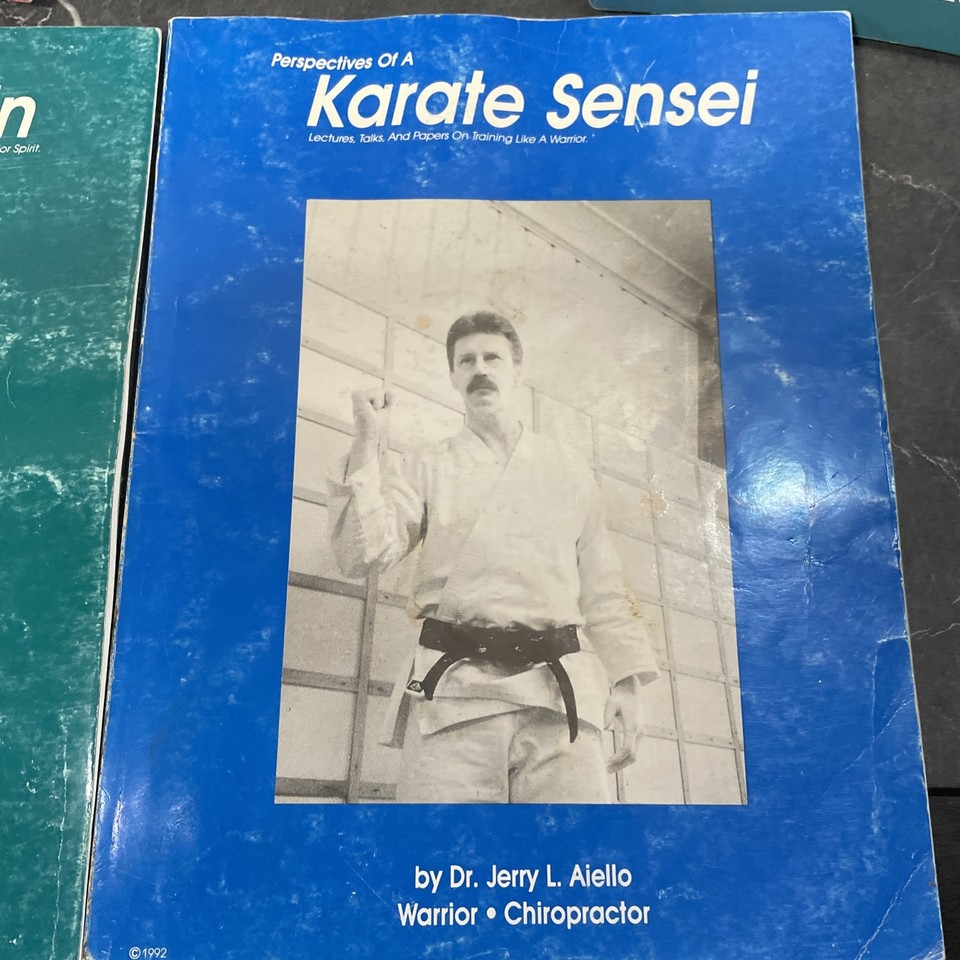 Vintage Karate Manual Set Dr Jerry L Aiello Zen Philosophy Martial Arts | eBay