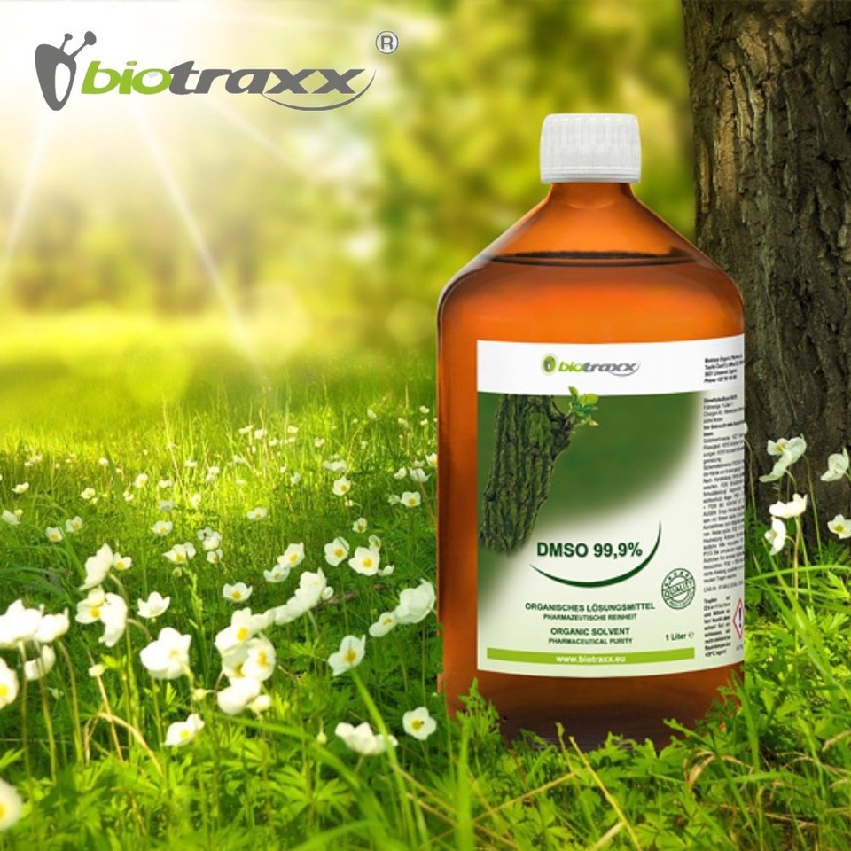 Biotraxx - DMSO Dimethyl Sulfoxide Organic solvent 99.9%, 1000 ml Glass ...