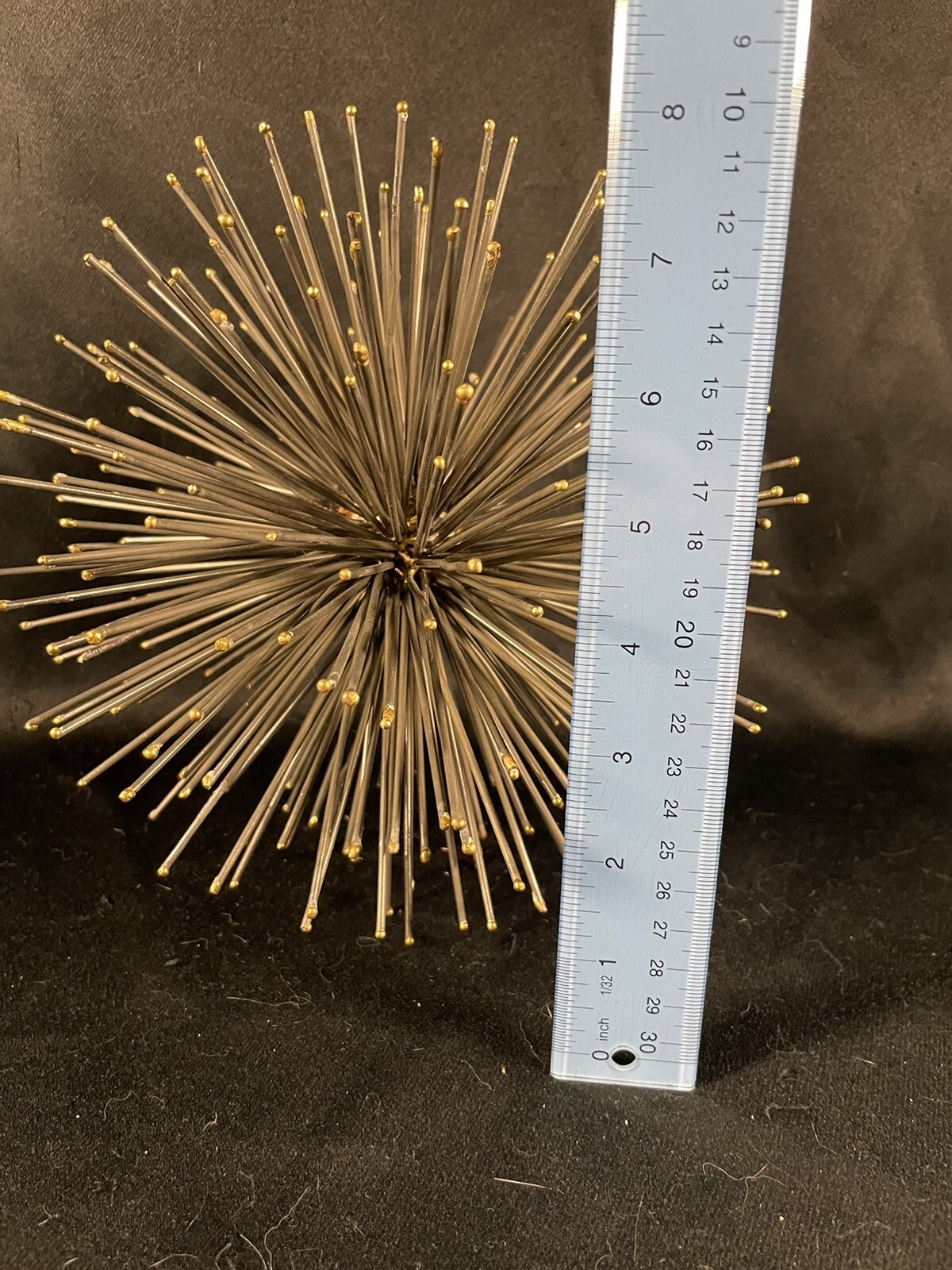 Vintage Atomic Star/Sea Urchin Welded Metal Mid Century Modern Tabletop ...