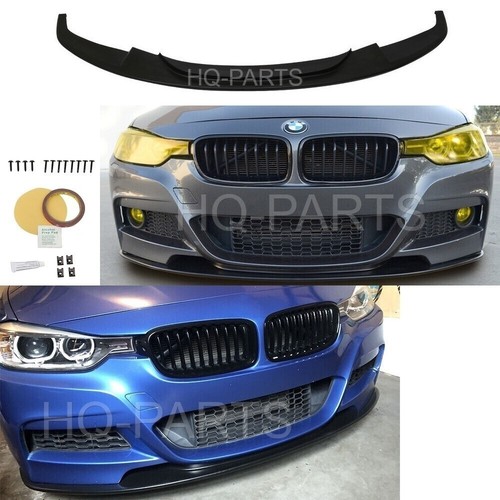 For 12-18 BMW F30 3-Series DP Style M Sport Front Bumper Lip Spoiler ...
