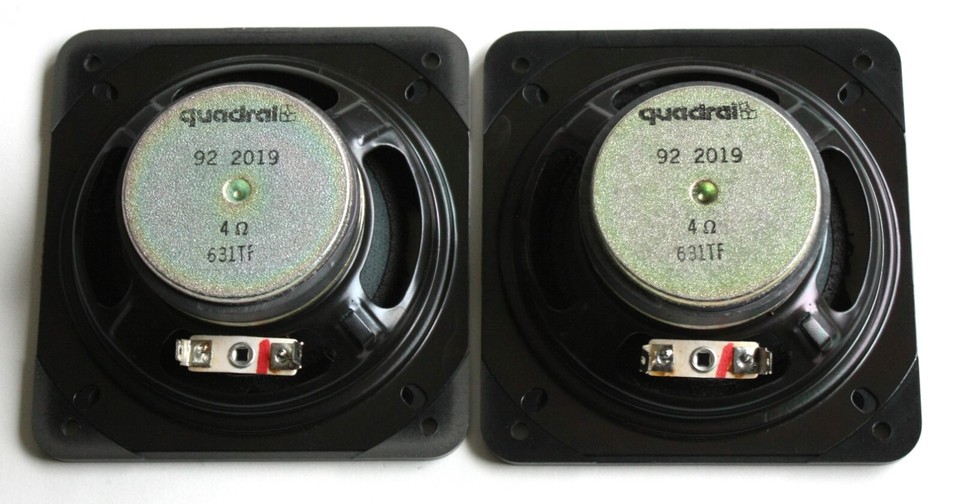 2x Quadral Certo 922019 Mitteltöner Pärchen 117mm x 110mm Tribun MK V | eBay