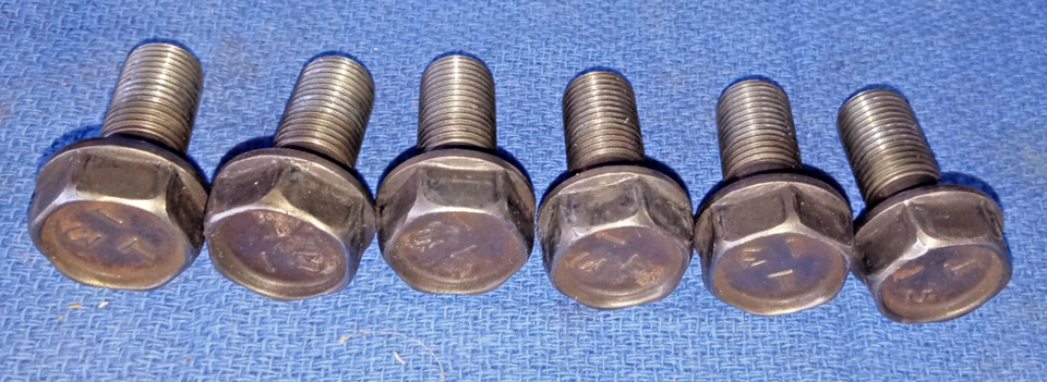 1970-1983 Datsun 240z 260z 280z OEM flywheel bolts Full set L24 L28 ...