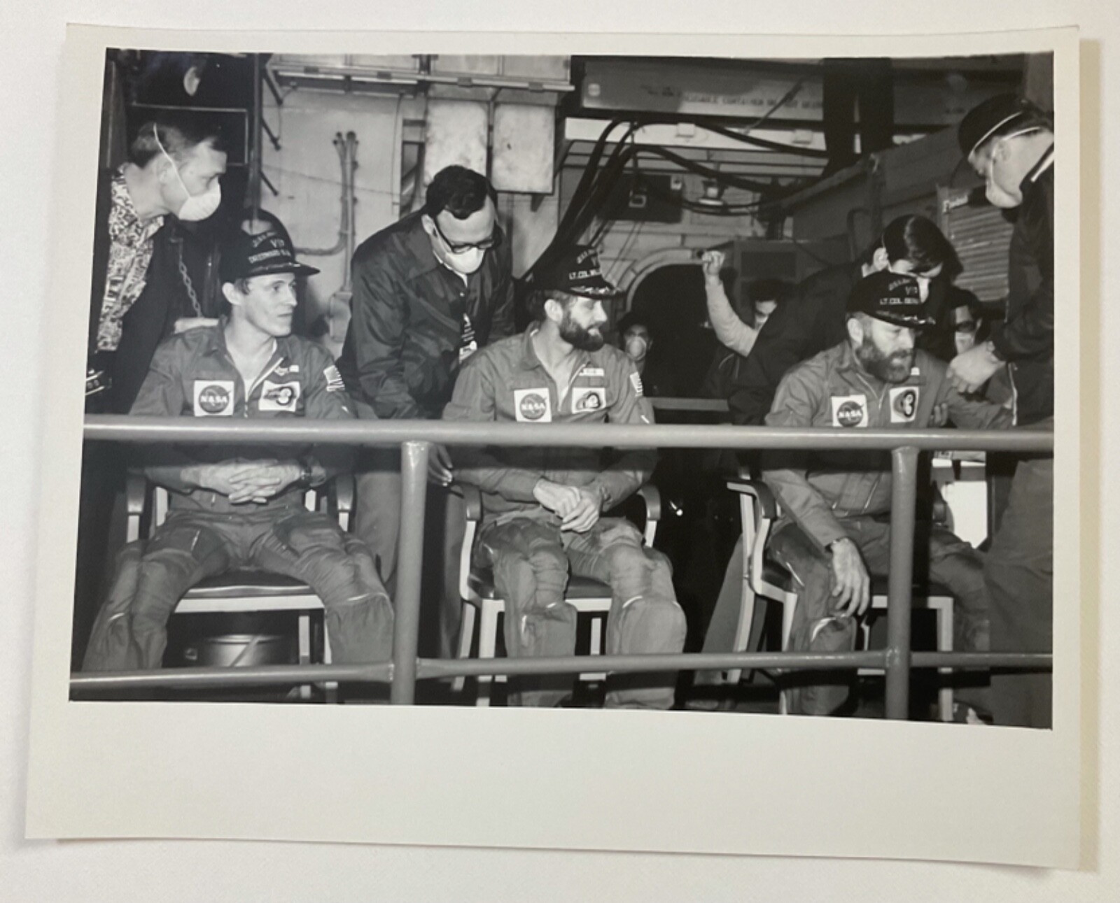 NASA Skylab 4 Crew Captained by Gerald P. Carr Collectable Original B&W ...