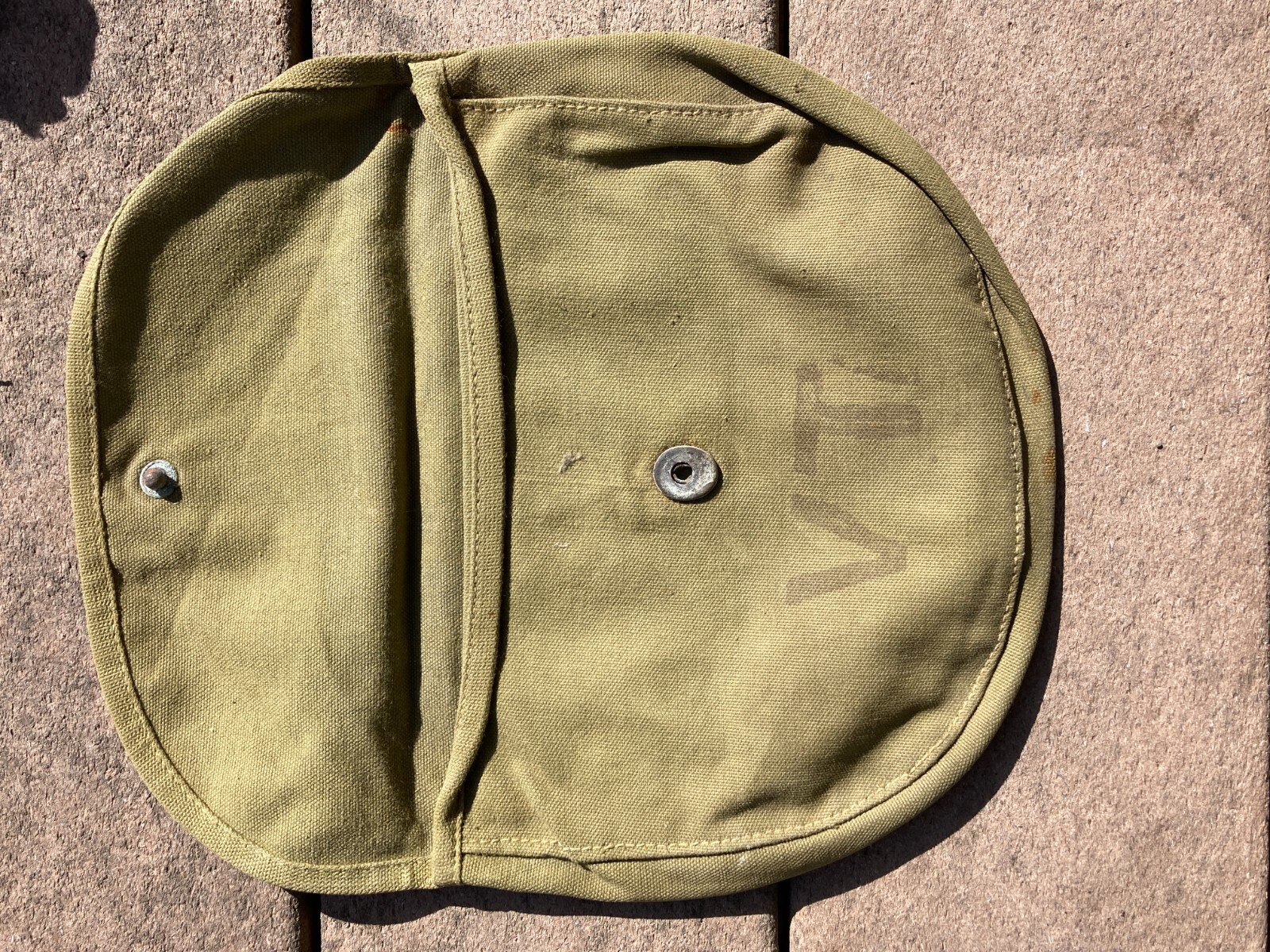 WW1 M1910 US ARMY MILITARY M1910 PEA GREEN MEAT CAN POUCH FIELD GEAR ...