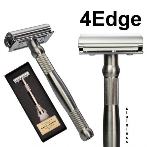 Razolution 4Edge Razor With Stainless Steel Handle Solingen Made IN ...