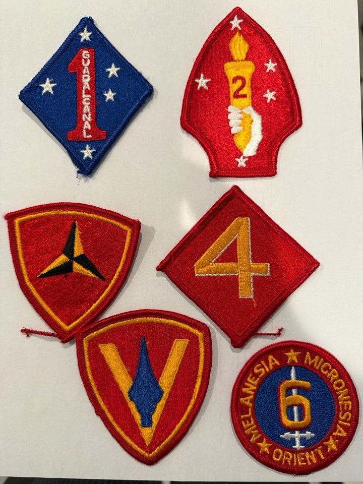 USMC Division Shoulder Insignia | eBay