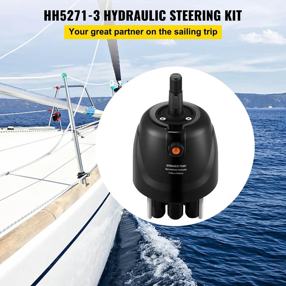 Hydraulic Steering Helm Pump for Boats up to 300HP Replaces SeaStar ...