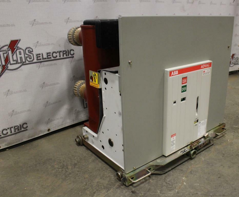 ABB 3000 Amp ADVAC type AA3D3777XX0000P Electric Operation Drawout 4760 ...