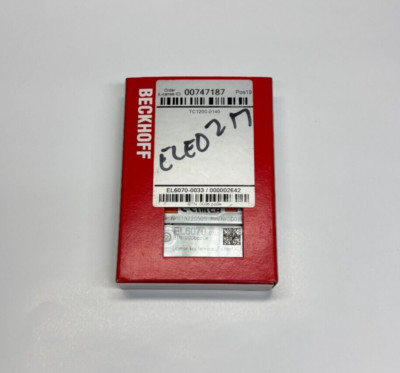 BECKHOFF EL6070 EtherCAT License Key Terminal - NEW | eBay