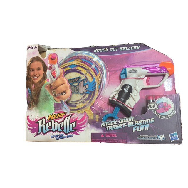 NERF Girls Rebelle Knock out Gallery Targeting Hasbro A5612 for sale ...