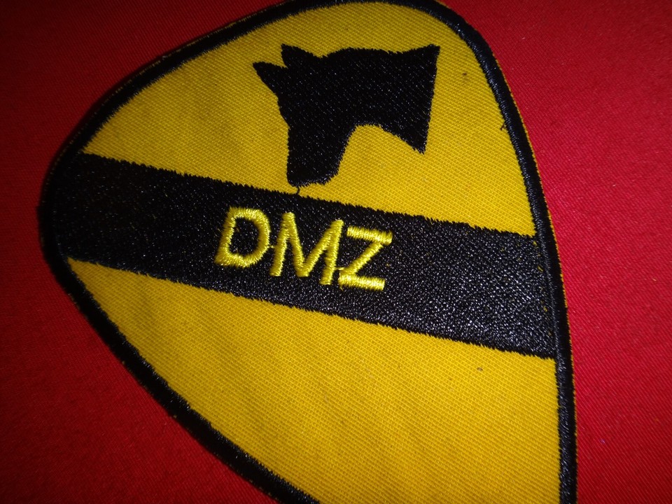 Korea War US 1st Cavalry Division DMZ Patch | eBay