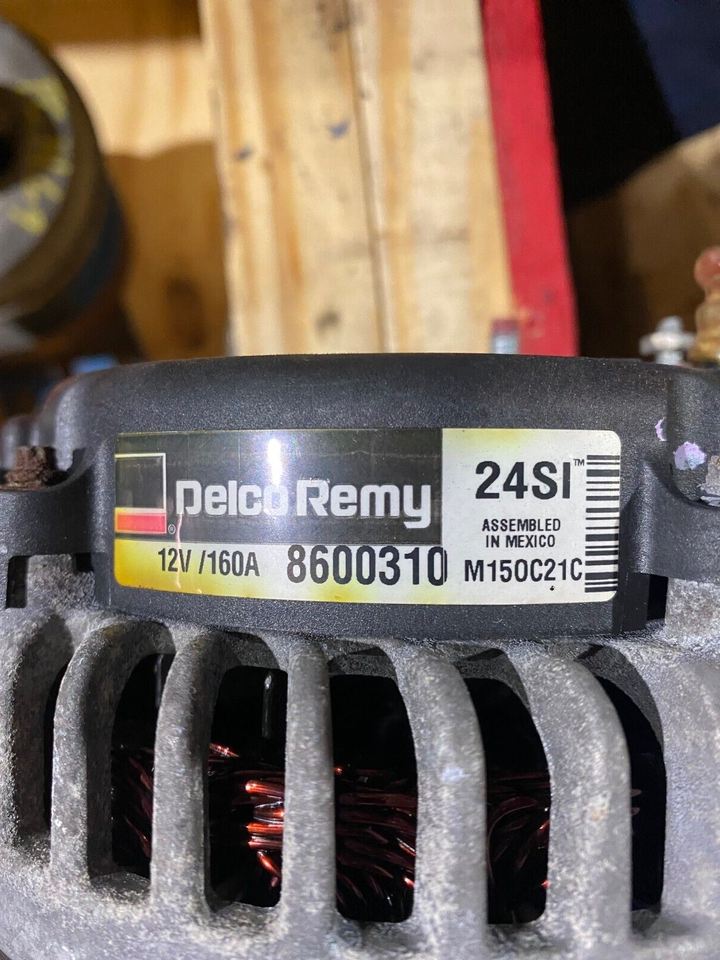 Delco Remy 24SI Alternator 8600310, M150C21C, 12V, 160A | eBay