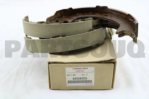 4800A058 Genuine Mitsubishi SHOE SET,RR BRAKE | eBay