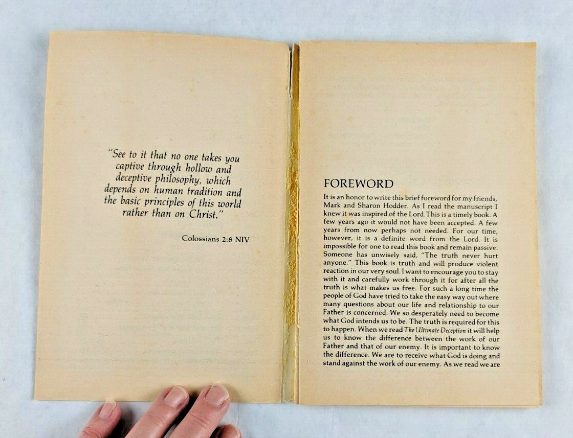 The Ultimate Deception by Sharon Hodder | eBay