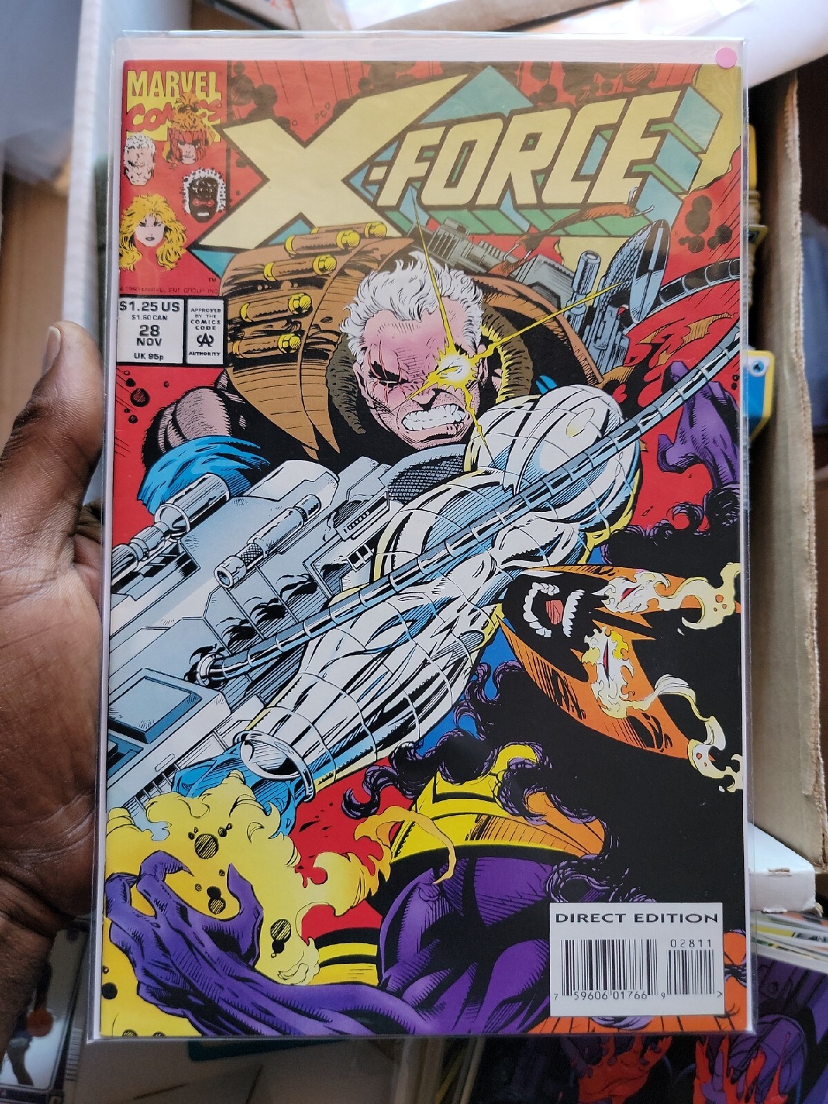 X-FORCE #28 (1993-11) Vol 1 MARVEL Cable Mutant Liberation Front HIGH ...