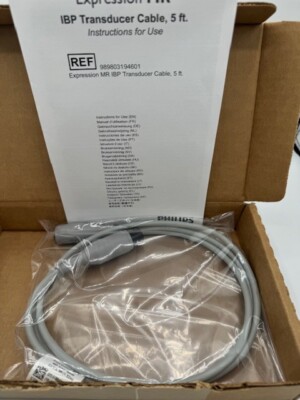 Philips Expression MR Expression MR IBP Tranducer Cable 5ft ...