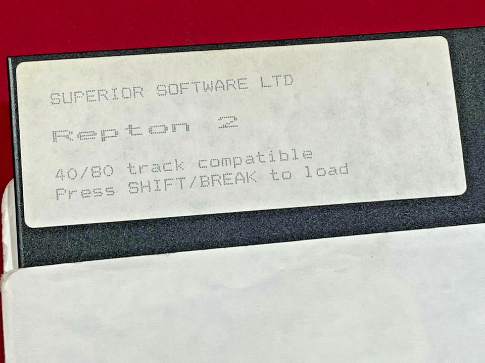 Repton 2 Game 5.25" Disc for the Acorn BBC B Microcomputer by Superior ...