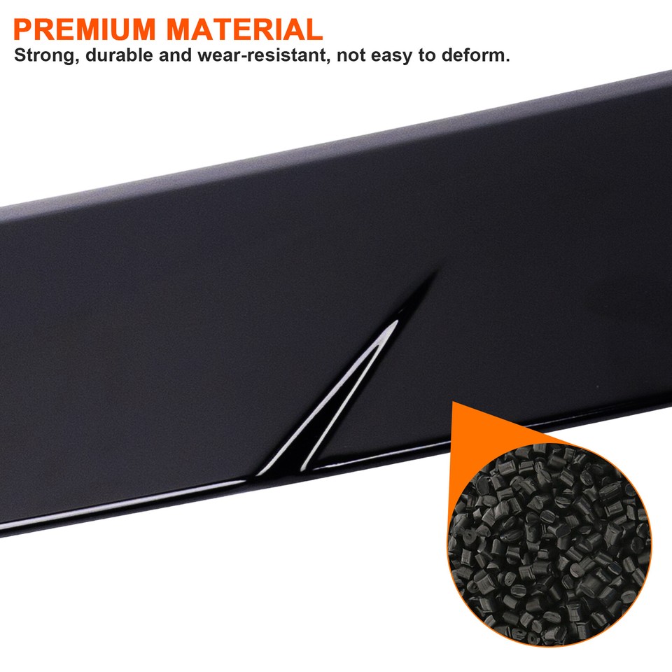 2020-2025 Toyota Corolla Rear Window Roof Spoiler Wing Painted Black ...