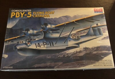 Academy Hobby Model Kits #2123 Consolidated PBY-5 Catalina 1:72 Scale ...