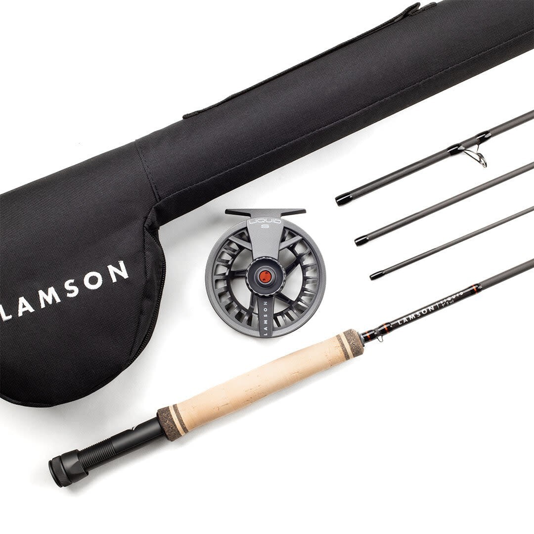 Lamson Liquid 8wt Outfit fly rod reel combo | eBay