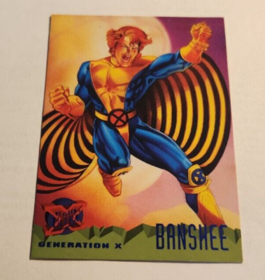 1995 Fleer Ultra Marvel X-Men BANSHEE Generation-X #70 Robert Rodriguez ...