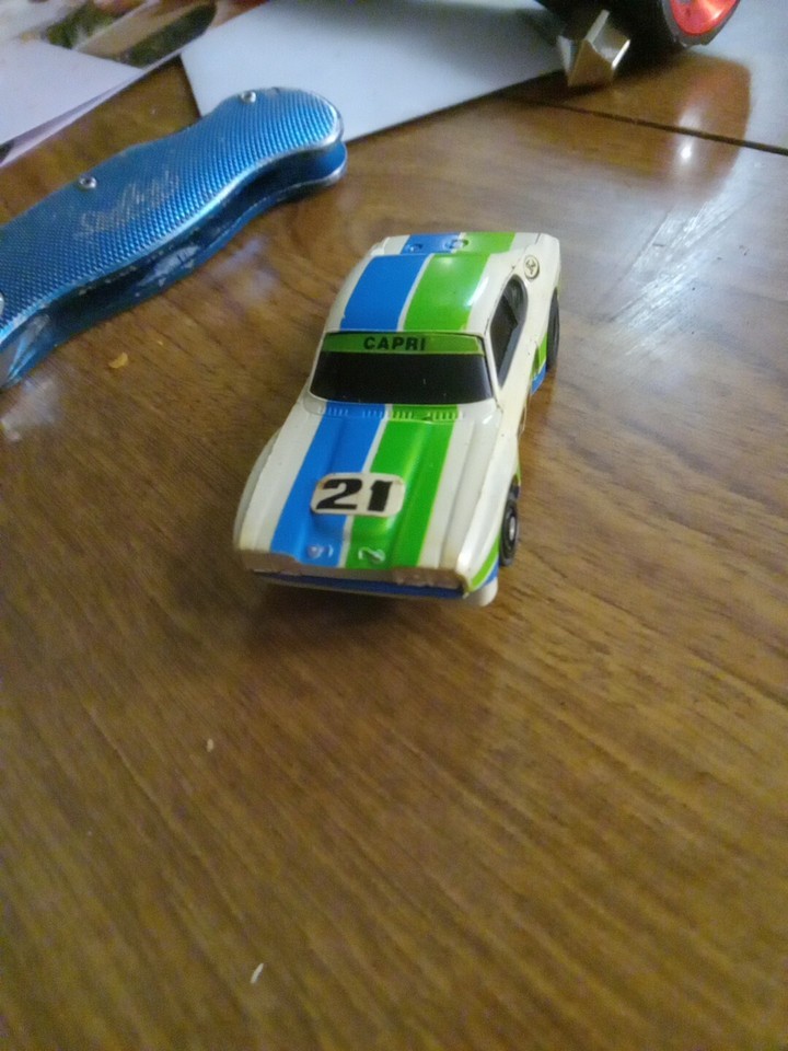 AURORA AFX #21 FORD CAPRI RALLY CAR HO SLOT CAR 1970s | eBay