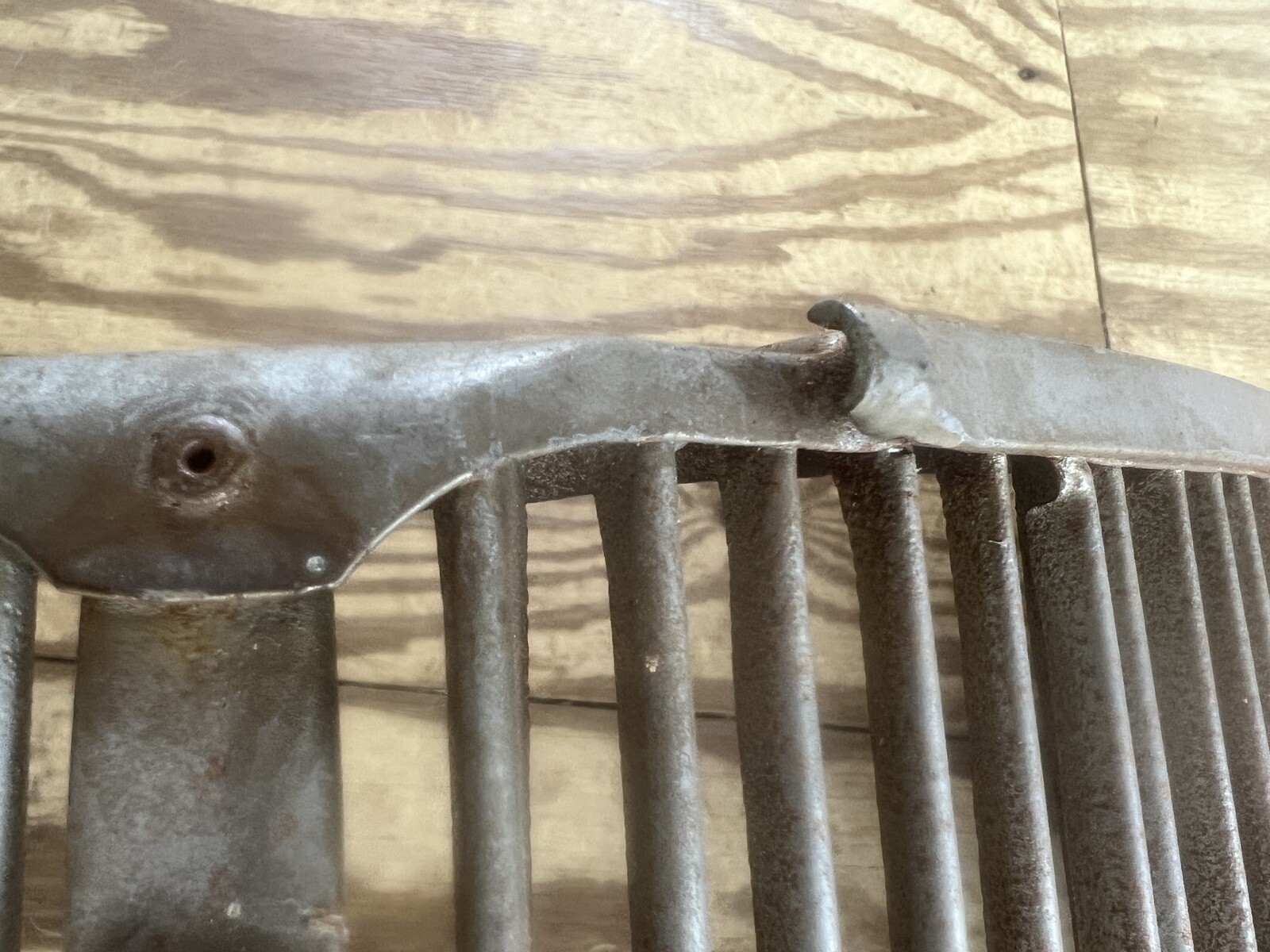 RARE OEM 1936 Ford V8 Flathead Radiator Grill Shell / Shroud Original # ...