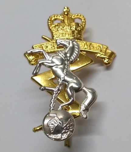 REME Hat Badge British Army Service Officers Gilt Dress Uniform ...