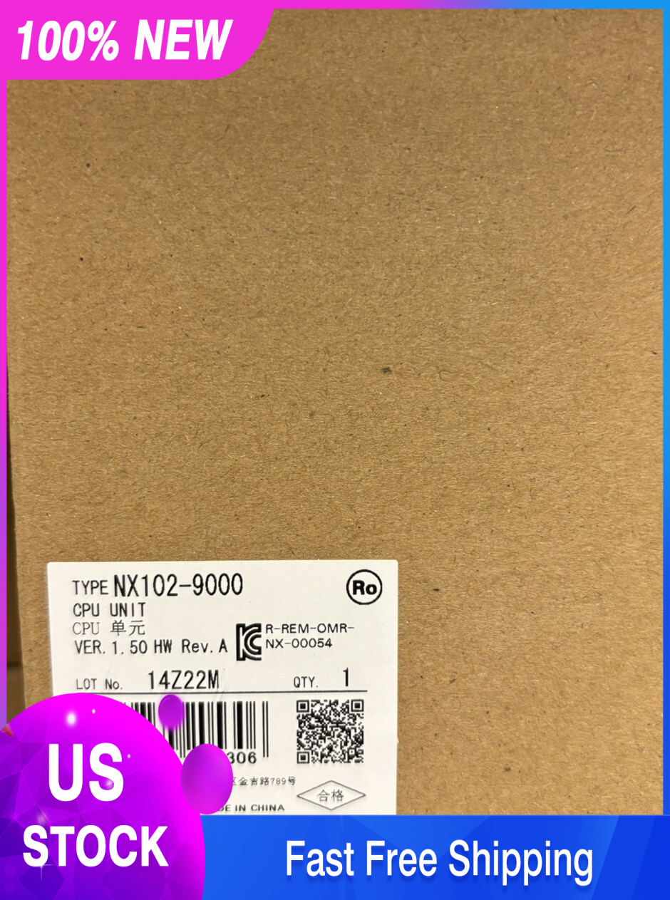 Omron NX102-9000 Controller, 4 Axis, 4 Position Axis, DIN Rail Mount | eBay