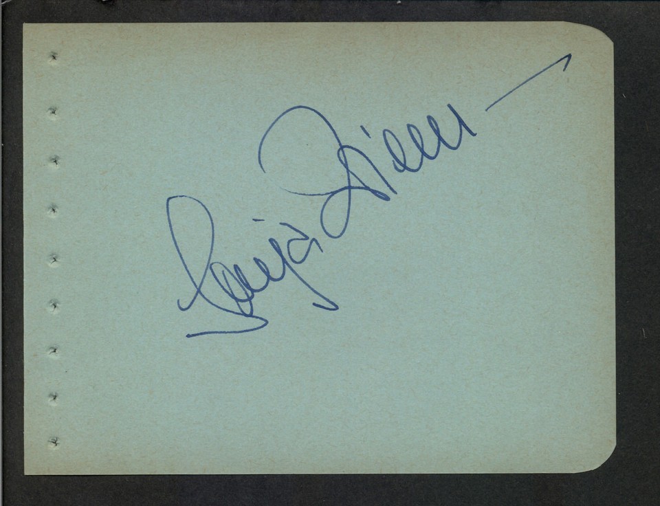 Richard Denning - Dual Signed Autograph Book Page - Creature Black ...