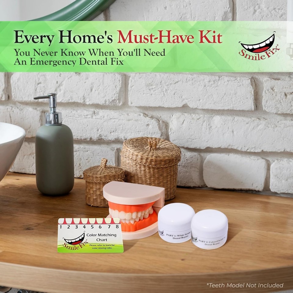 Innovative Dental Repair Kit - Restore Smiles with Color Matching ...