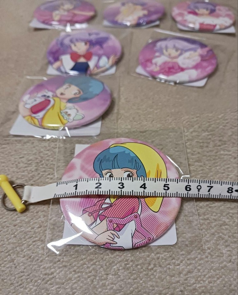 Magic Angel Creamy Mami Can Badge Set of 7 Yu Morisawa Cartoon Pin | eBay