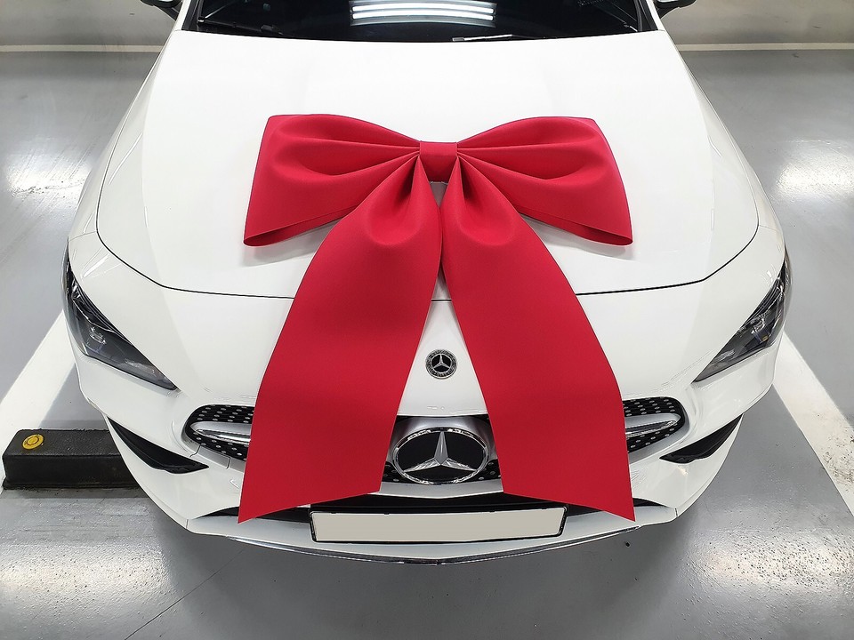 WEDDING CAR DECORATION HANDMADE KINGWANGZZANG BIG GIANT LARGE RIBBON | eBay
