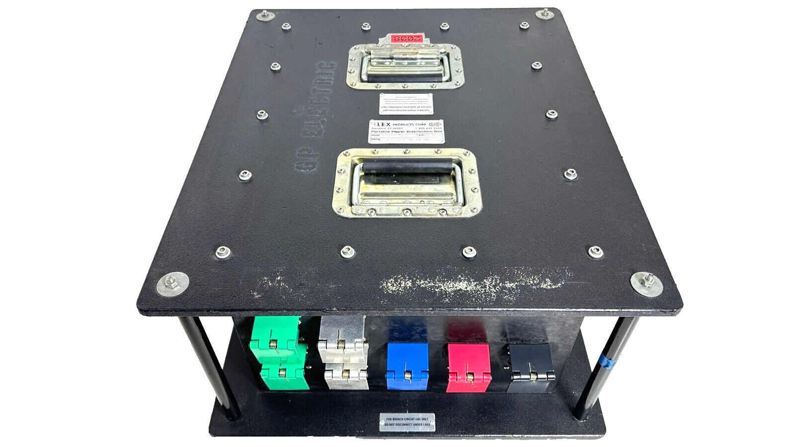 Lex Productions DBC200P-IXF23 Portable Power Distro Box #179 (One)THS ...