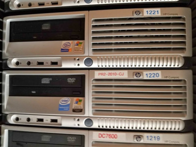 HP Compaq DC7100 SFF Desktop Pentium 4 2.8GHz, HD, 1GB ram, XP Pro | eBay