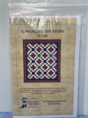 STITCHIN' HEAVEN Quilt Pattern by Deb Luttrell ROMANCING THE STONE - 76 ...