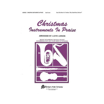 Fred Bock Music Christmas Instruments in Praise Instructional Series ...