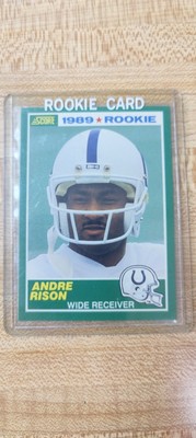 1989 Score Andre Rison Rookie Card RC #272 Colts | eBay