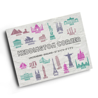 A4 PRINT - Keddington Corner, Lincolnshire, England - World Landmarks ...
